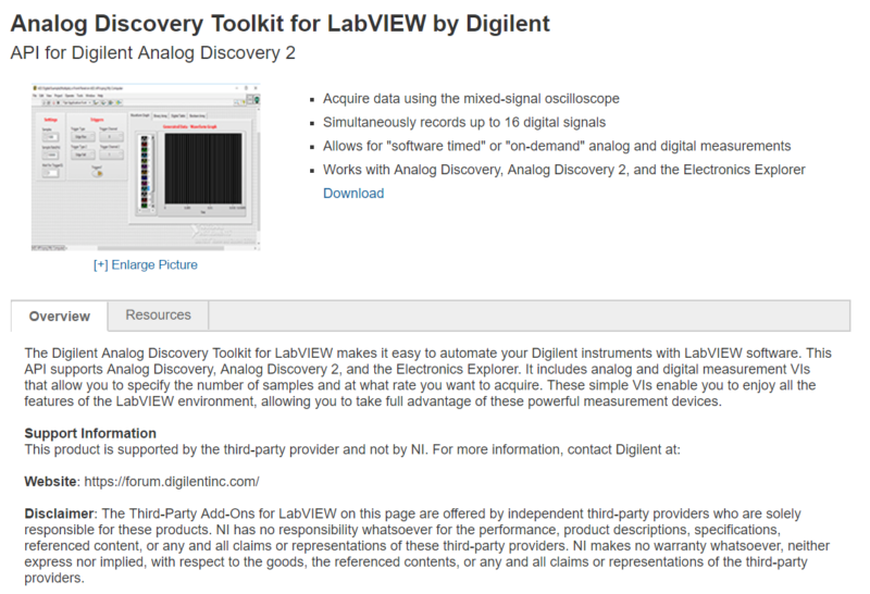 LabVIEW模拟发现工具箱- Digilent博客 - 万博体育matext网页版