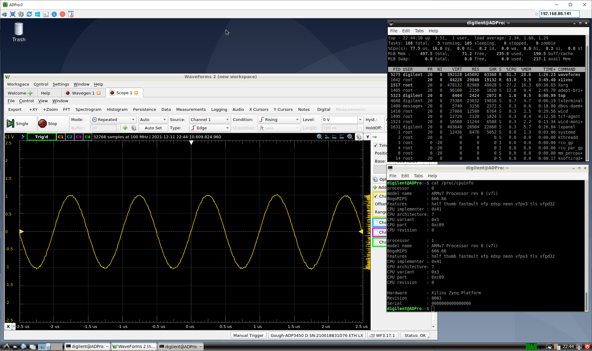 What is Linux Mode in the ADP3450? – Digilent Blog - 万博体育matext网页版